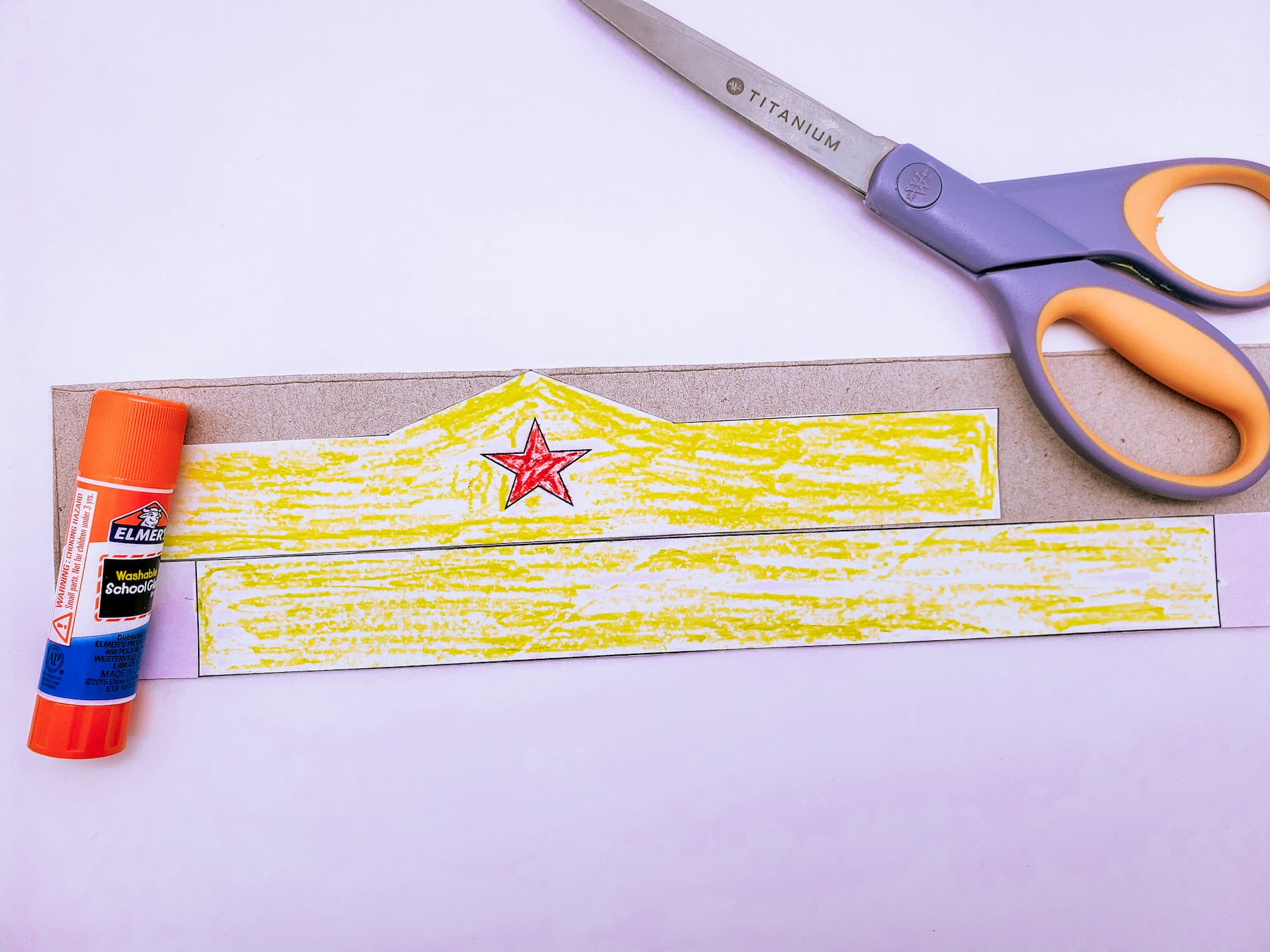 Wonder Woman DIY Tiara and Bracelets Craft - Pretty in Baby Food