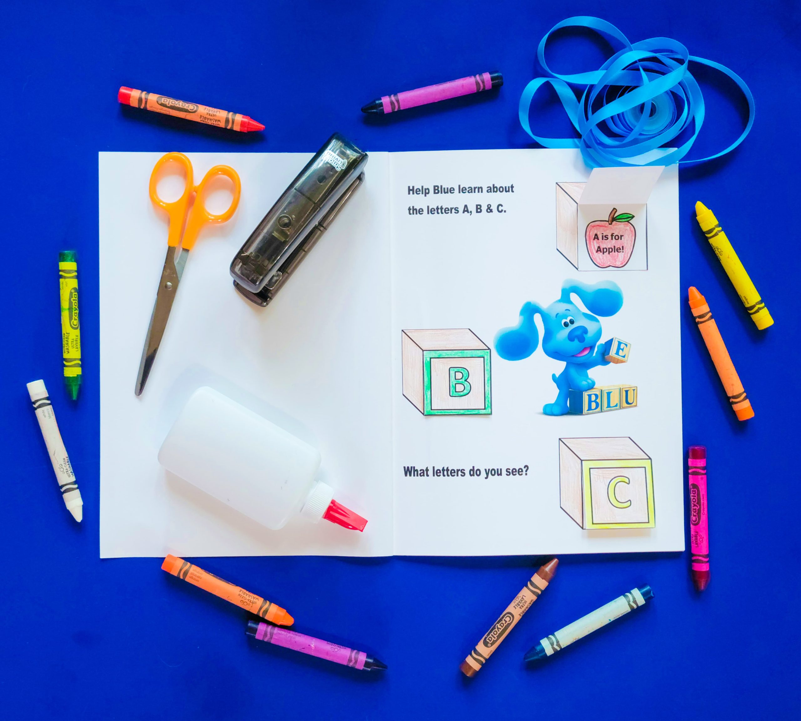 DIY Lift Flap Book Craft Inspired By Blue's Clues & You! - Pretty in ...